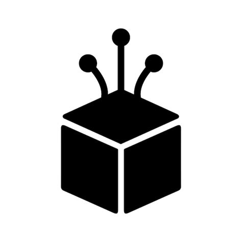 Premium Vector Stack Storage Big Data Icon Black Vector Graphics