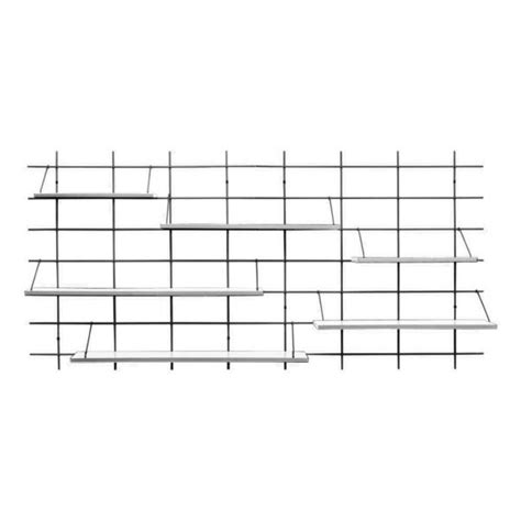 Charles Black Base Shelf 16 Product Regal Wandregal Weiß Bambus Regal