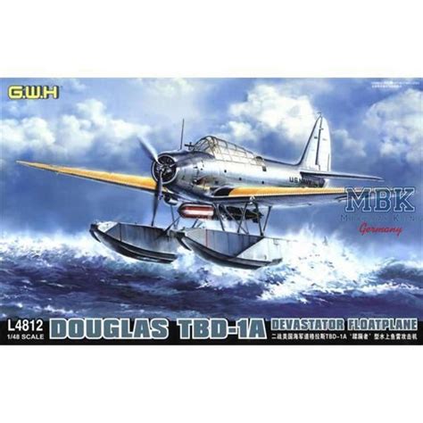 Great Wall Hobby Ww2 Douglas Tbd 1a Devastator Floatplane échelle 148