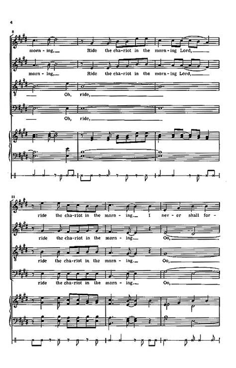 Ride The Chariot Satb Arranger Andre Thomas Reverb