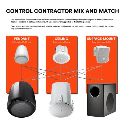 Pendant W Subwoofer Black Discount Jpro