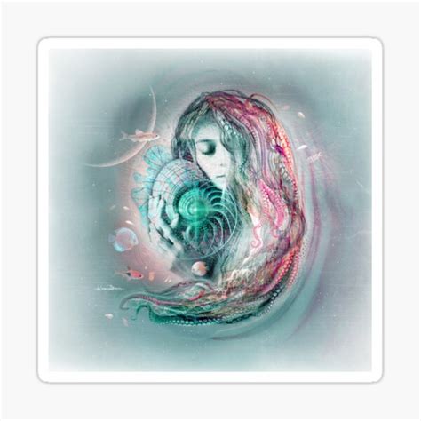 The Sounds Of Nature ~ Cyan Listen Mother Earth Fibonacci Shell