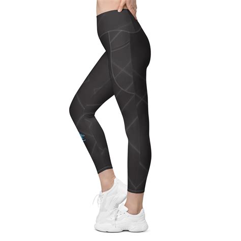 Olivia Newton John Lets Get Physical Pocket Legging Retro Black