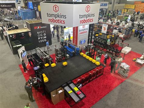 Check Out This Birds Eye View Of Our Sortation Booth At Modex Come Discover How Our Robotic