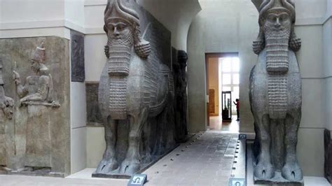 Lamassu From The Citadel Of Sargon Ii Youtube