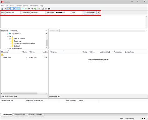 Irish Web Servers How Do I Upload My Site In Filezilla