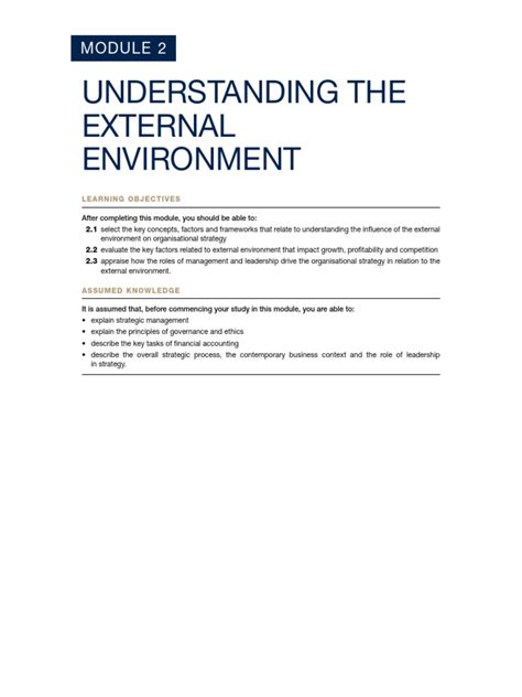 Module 2 Gsl Study Guide 3rd Edition 84 161 Pdf Strategic