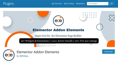How To Install Elementor Addon Elements Elementor Addons