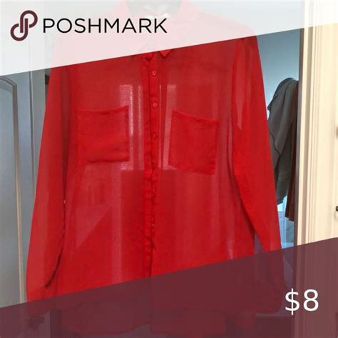 Super Cute Sheer Top Perfect Condition