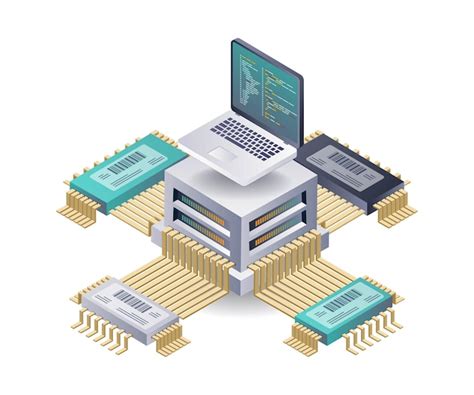 Premium Vector Speed Of Computer Chip Network Technology
