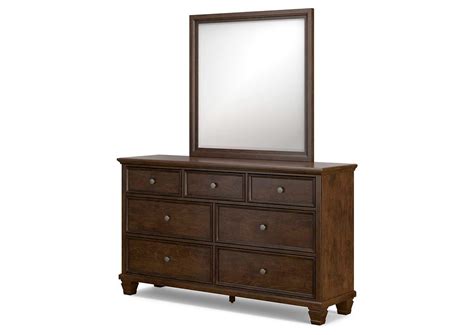 Danabrin Queen Panel Storage Bed Dresser And Mirror