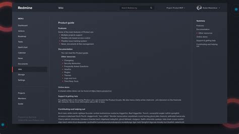 Redmine Redesign Behance