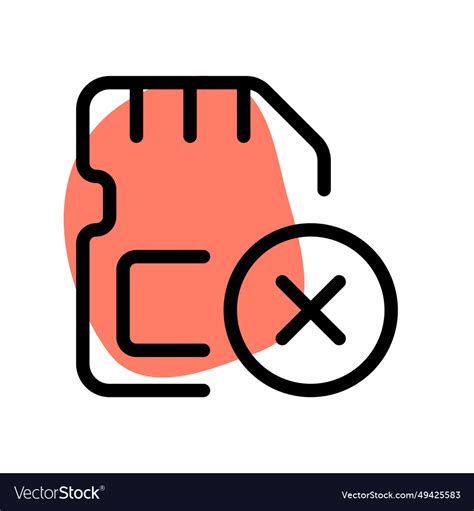 Eject Sd Card From Device For Safe Removal Vector Image