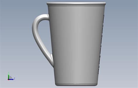 星巴克咖啡杯 Solidworks 2011 模型图纸免费下载 懒石网