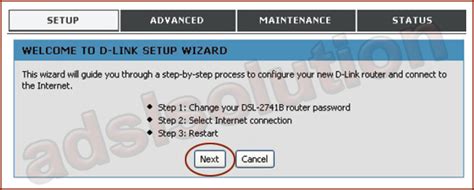 D Link DSL B E Manuale Di Configurazione Adsl