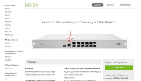 Solved Mx84 Management Port Configuration The Meraki Community