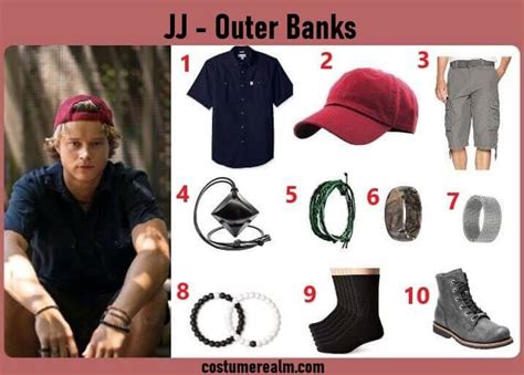 Jj Maybank Outfit From Outer Banks 2026 Style And Looks