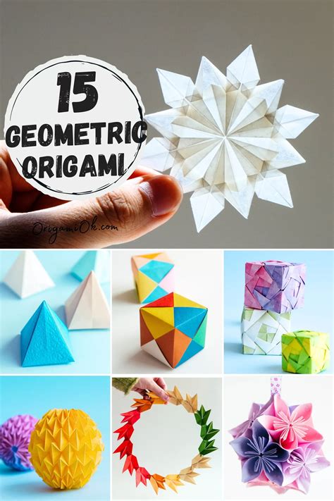 15 Geometric Origami Tutorials Geometric Shape Modular Origami Origami Ok