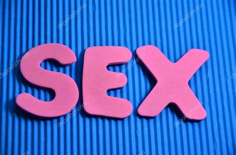 Palabra Sexo Fotograf A De Stock Czany Depositphotos