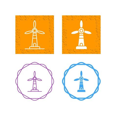 Windmill Vector Icon 27350668 Vector Art At Vecteezy
