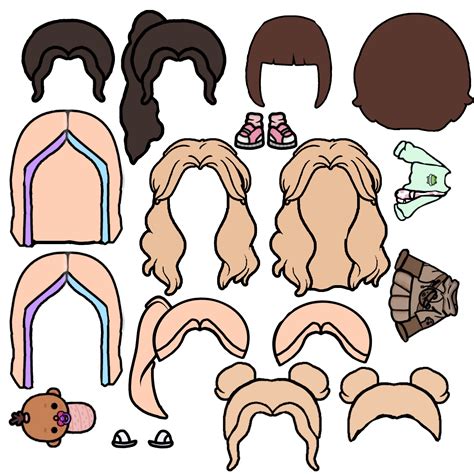 Descubre 39 Ideas De Avatar World Y Plantilla Para Muñeca De Papel