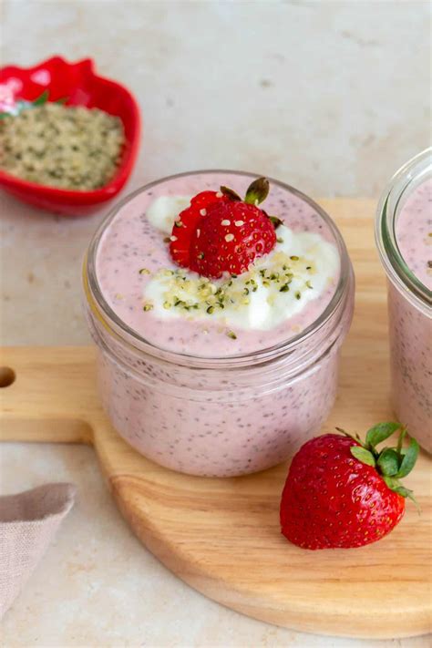 Strawberry Chia Pudding Carmy Easy Healthy Ish Recipes