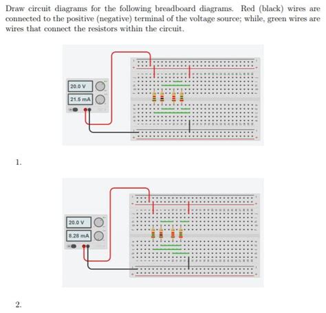 Solved Draw Circuit Diagrams For The Following B Solutioninn