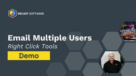 Email Multiple Users With Right Click Tools YouTube
