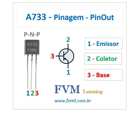 Pinagem Pinout Transistor Pnp A733 Características Fvml