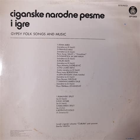 Ciganski Orkestar Čubura Ciganske Narodne Pesme I Igre Gypsy Folk