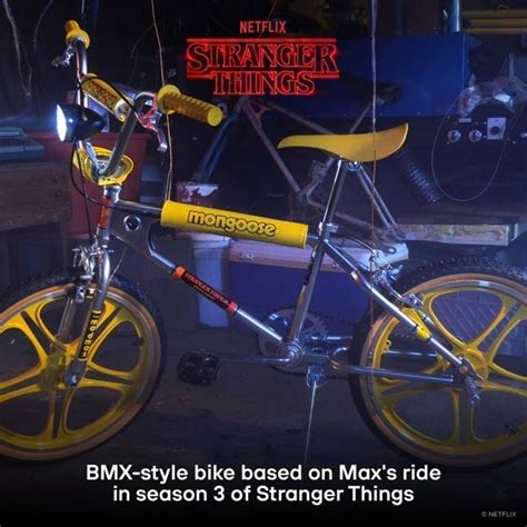 Jual Big Promo Mongoose Bmx 20 Max Stranger Things Netflix Special Edition Shopee Indonesia