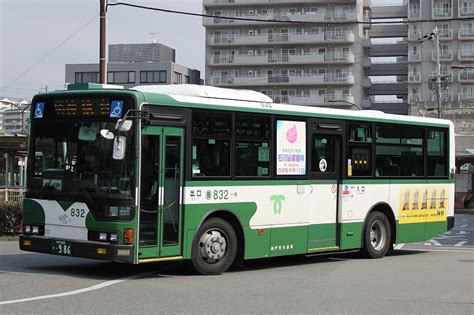神戸市交通局 神戸200か 986 バス道楽