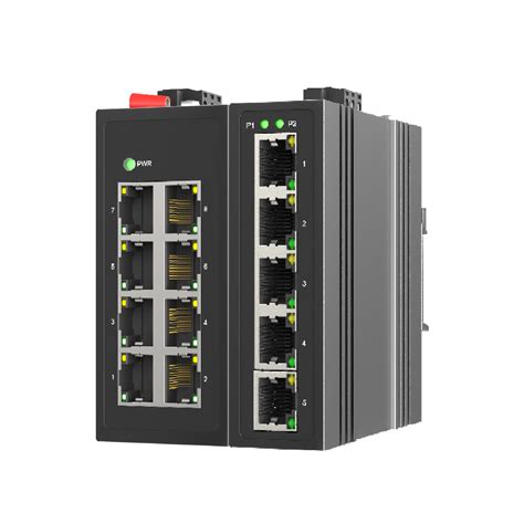 Yhc10系列超薄型安防级百兆5 8口导轨式交换机 Knewlink工业交换机 Ac Dc交直流220v 110v以太网交换机 光纤收发器 网管型交换机 导轨式交换机 机架式交换机 Dc24v