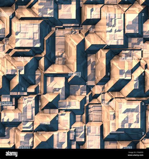 Seamless Architectural Texture Abstract Architecture Background Square Geometric Seamless