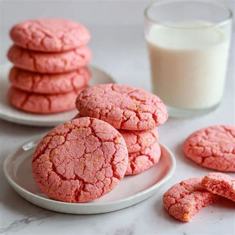 Polvorones Rosas Cookies Irresistibly Soft Pink Treats