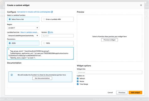 Creating A User Activity Dashboard For Amazon Codewhisperer Aws Devops And Developer