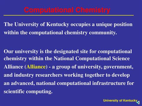 PPT Computational Chemistry PowerPoint Presentation Free Download ID