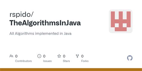 Github Rspidothealgorithmsinjava All Algorithms Implemented In Java