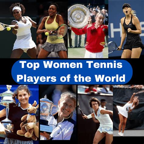 Top Women Tennis Players Of The World All Time Greats