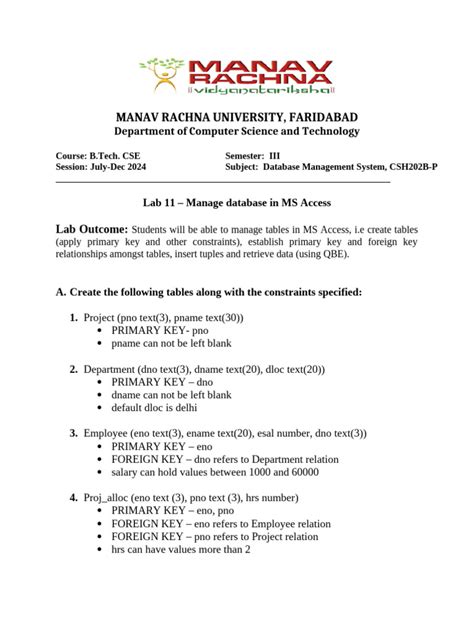 Dbms Lab 9 Pdf Databases Data