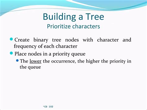 Data Structure And Algorithms Huffman Coding Algorithm Ppt