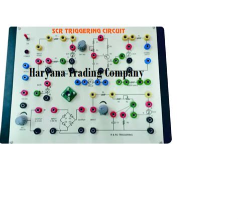Analog Scr Triggering Circuit Trainer For Education Model Name Number Htc At