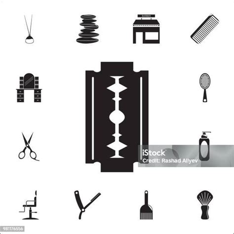 안전 면도기 블레이드 아이콘입니다 이 발사 아이콘의 자세한 설정 합니다 프리미엄 품질 그래픽 디자인 부호입니다 웹사이트 웹 디자인 모바일 응용 프로그램 모음 아이콘 중 하나