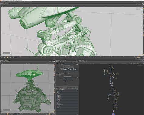 Houdini Direct Modeling HDA Polycount