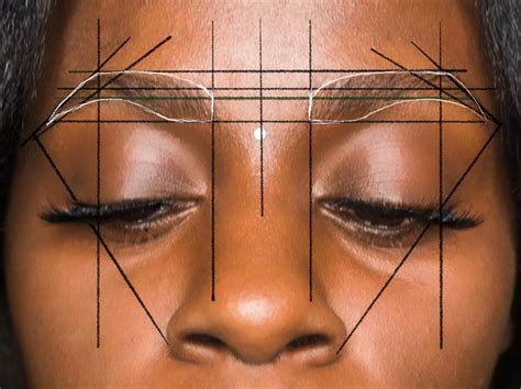 How To Use Eyebrow Mapping To Shape Your Eyebrows Kema Henley