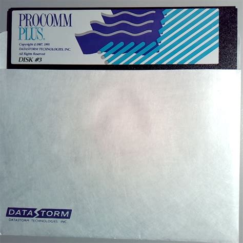 PROCOMM PLUS DOS Datastorm Technologies Inc Free Download Borrow And