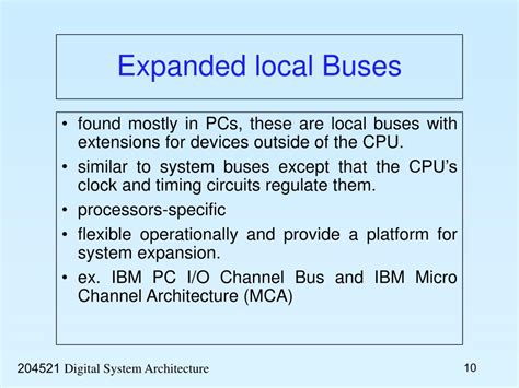 Ppt Lecture 10 Buses Cpu And Io System Powerpoint Presentation