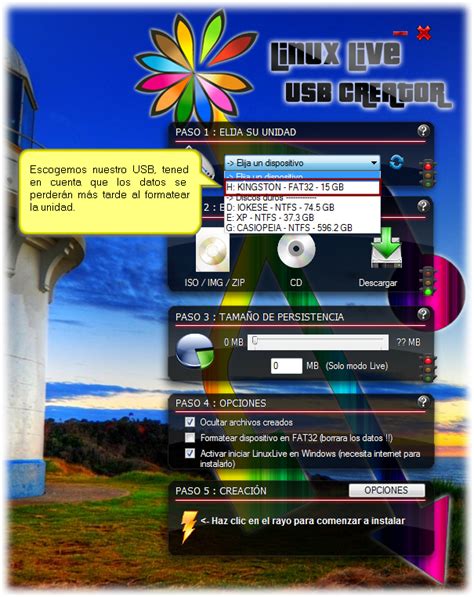 Explicado Como Para Niños Crea Tu Usb Live Con Linux Live Usb Creator