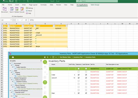 Excel Add In Migration Custom Field Not Working Ifs Community
