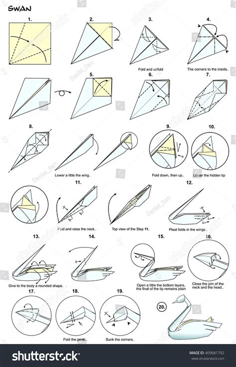Origami Swan Instructions